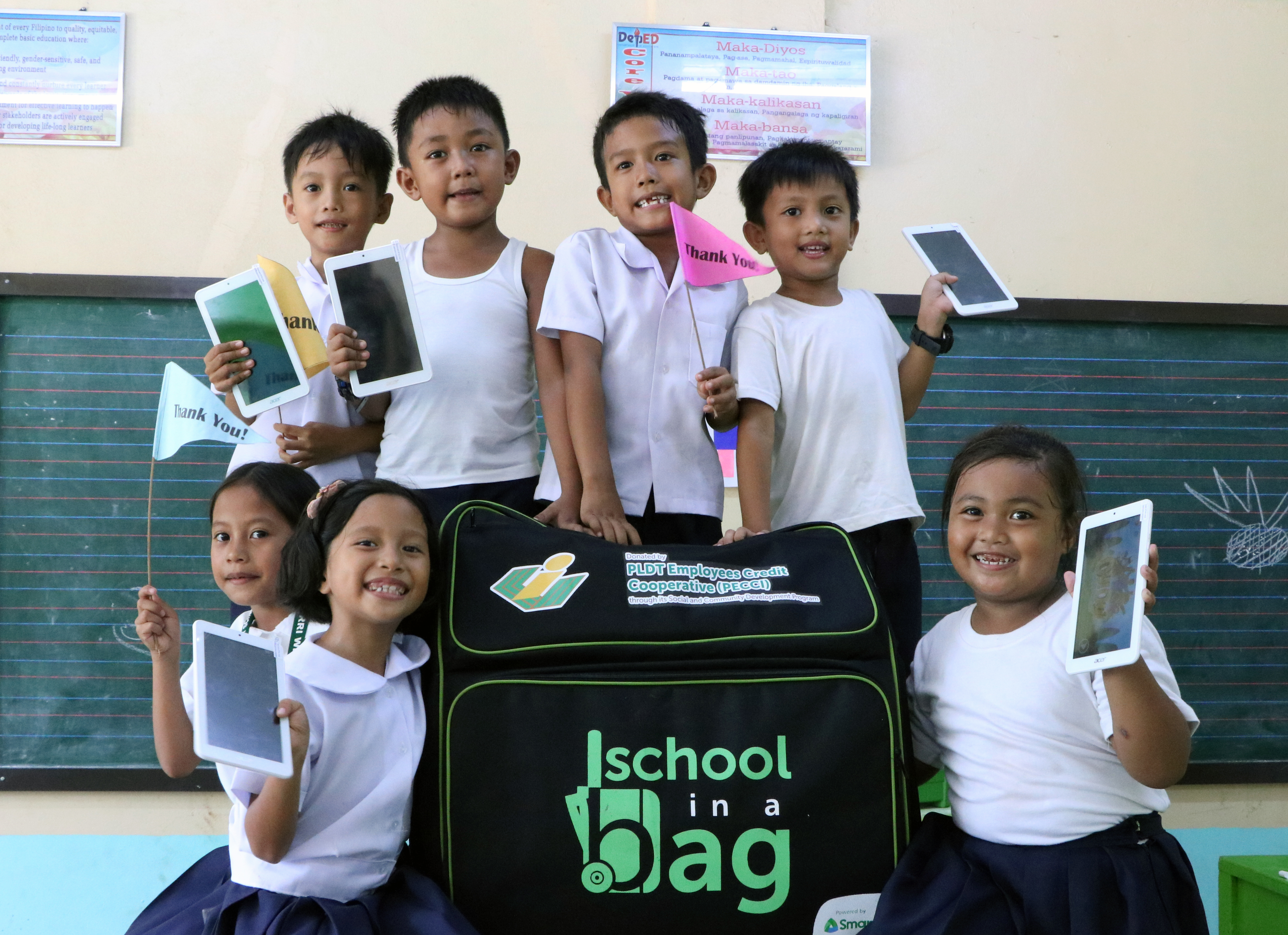PLDT employees bring digital learning to Aparri school