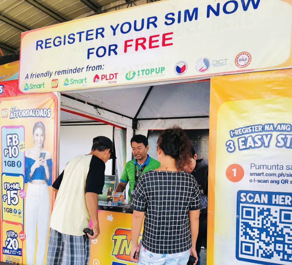 PLDT, Smart ramp up SIM registration efforts in Mindanao