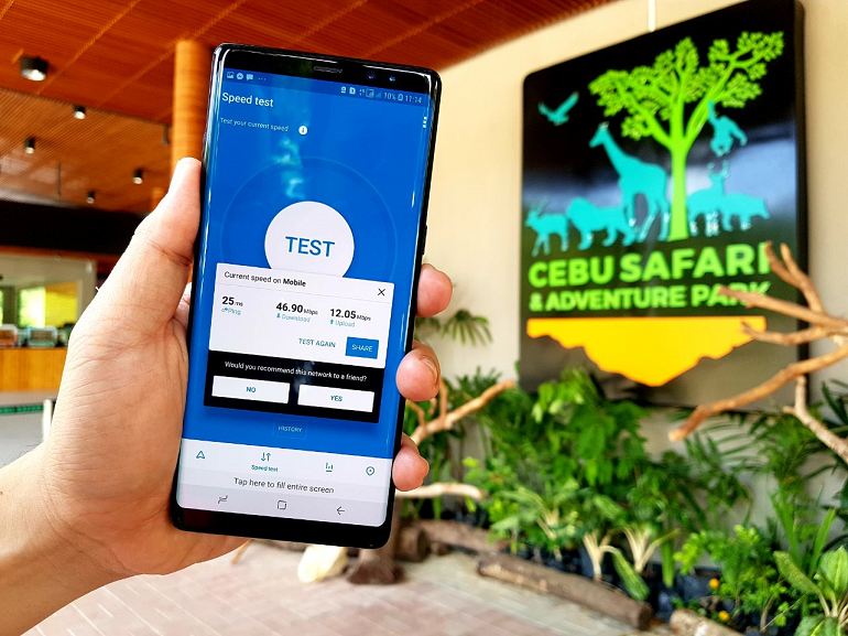 Smart LTE now in Cebu Safari and Adventure Park
