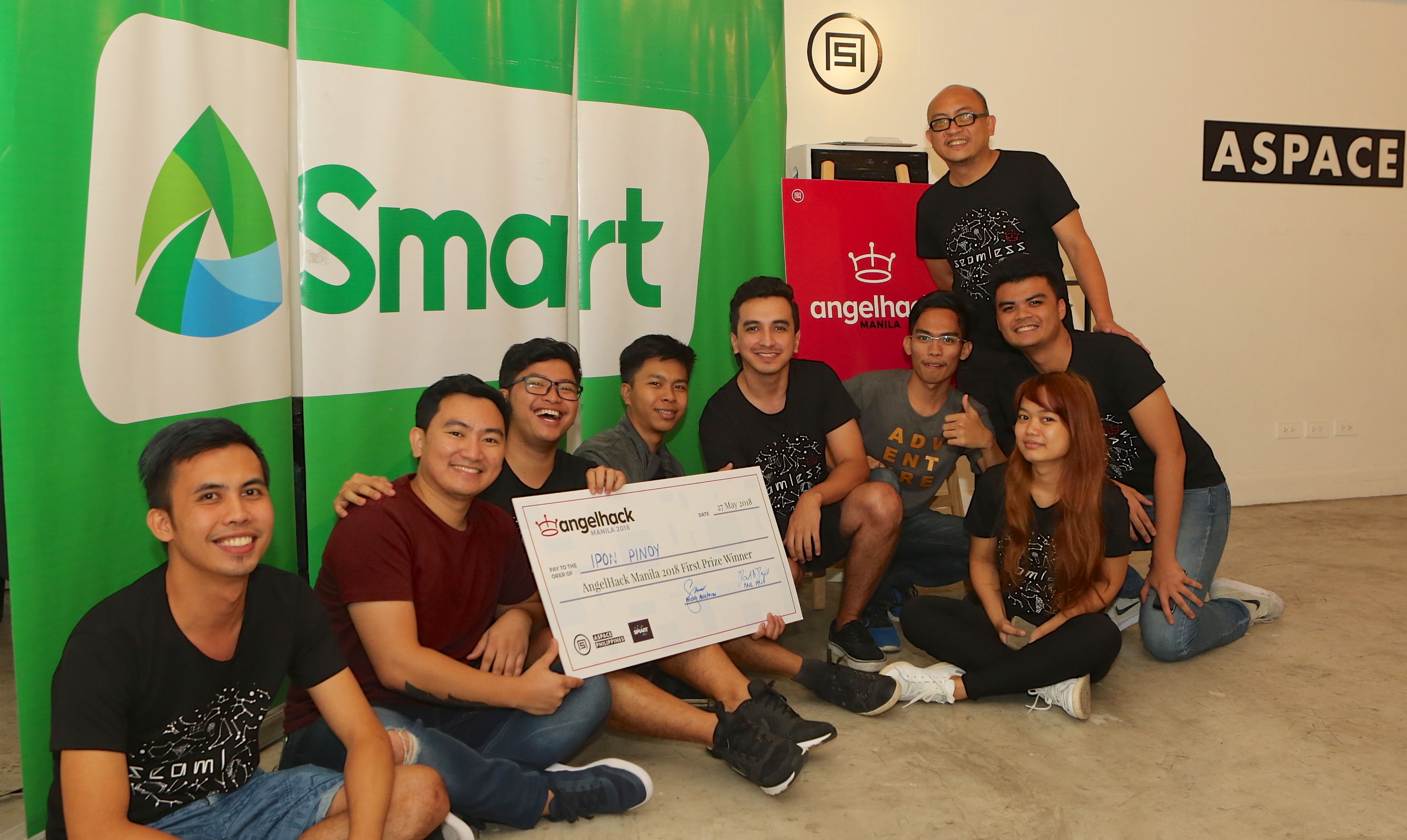 Smart backs seamless innovations at AngelHack Manila 2018