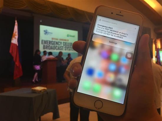 NDRRMC, Smart to conduct cell broadcast trials in Luzon