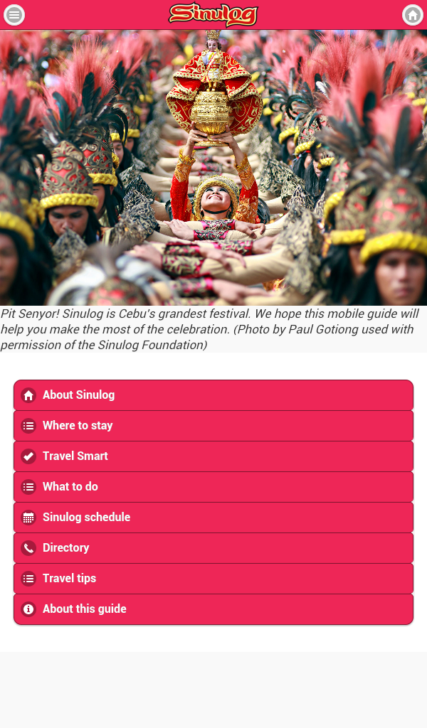 Free Sinulog Guide mobile app from InnoPub and Smart now out