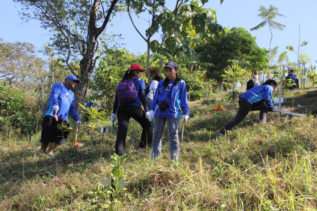Tree Planting Marikina - January 25, 2013 - Smart Communications