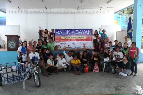 Yolanda Response_Balik sa Bayan Padyak Distribution 2013 - Smart ...