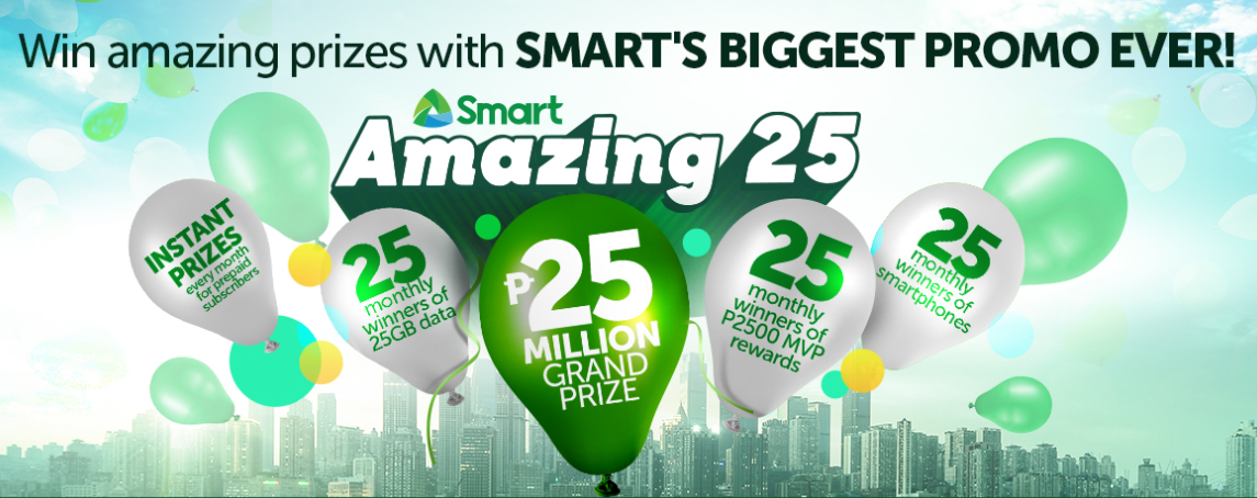 Push your luck this 2019 with ‘Smart Amazing 25’ raffle promo