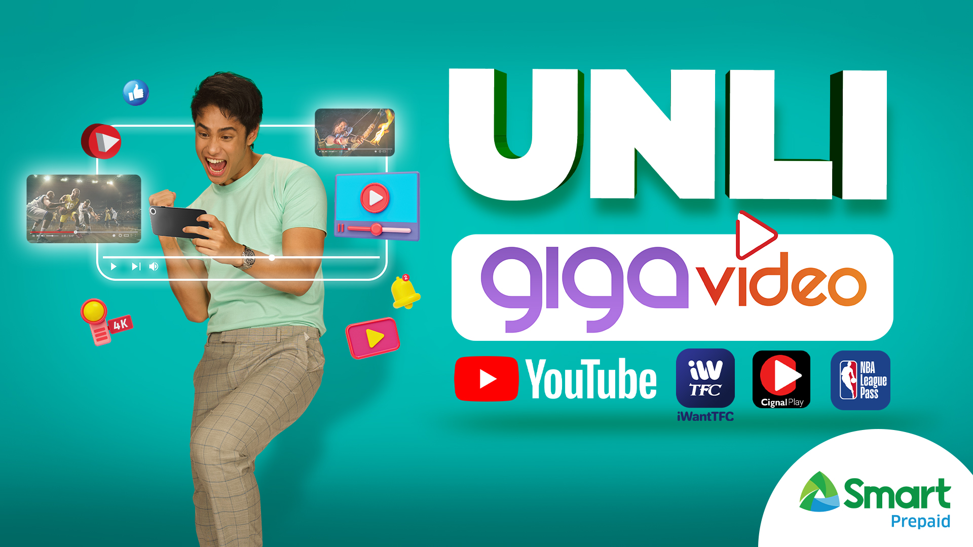 Smart unveils UNLI GIGA with unlimited access to social media, video ... Smart unveils UNLI GIGA with unlimited access to social media, video ...
