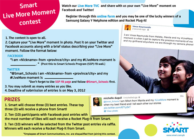 Smart Live More Moment Contest