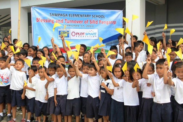 PSF and AGAPP build more classrooms in Pampanga