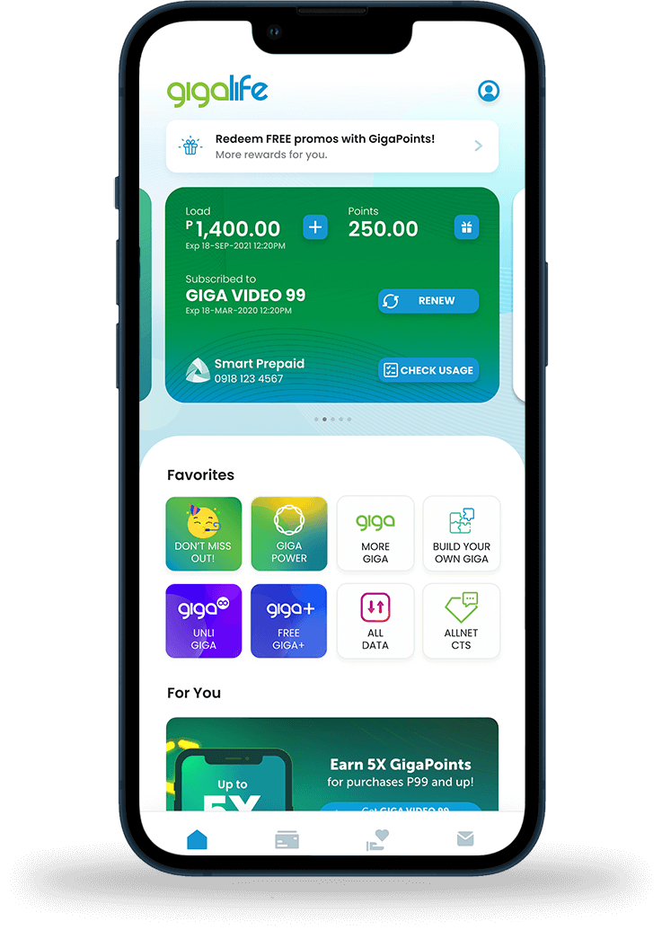 Smart Prepaid - GigaHello