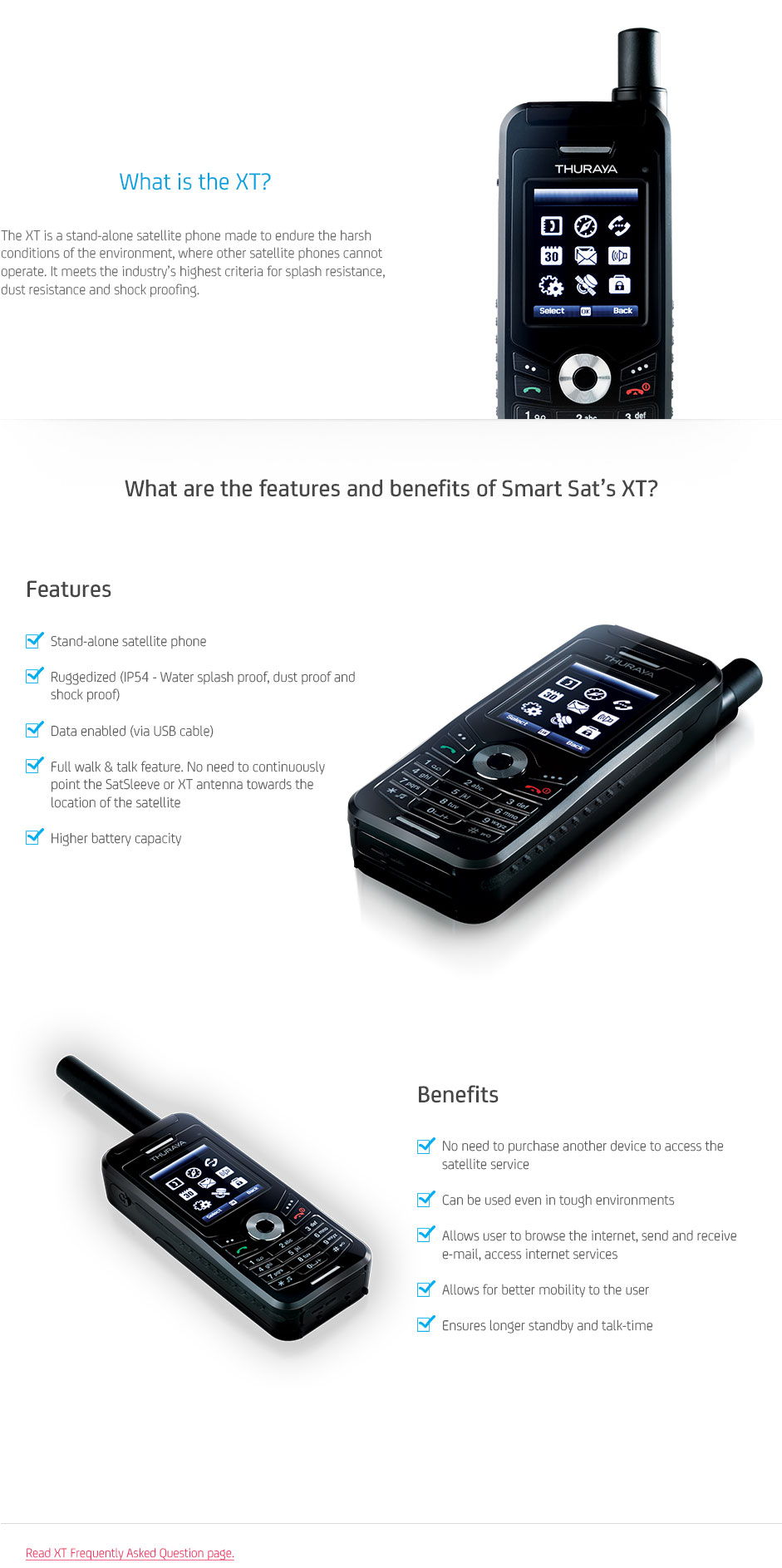 Smart SAT Products - XT - Satellite Services - Smart Communications