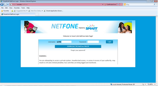 Smart Link NetFone - Smart International - Smart Communications